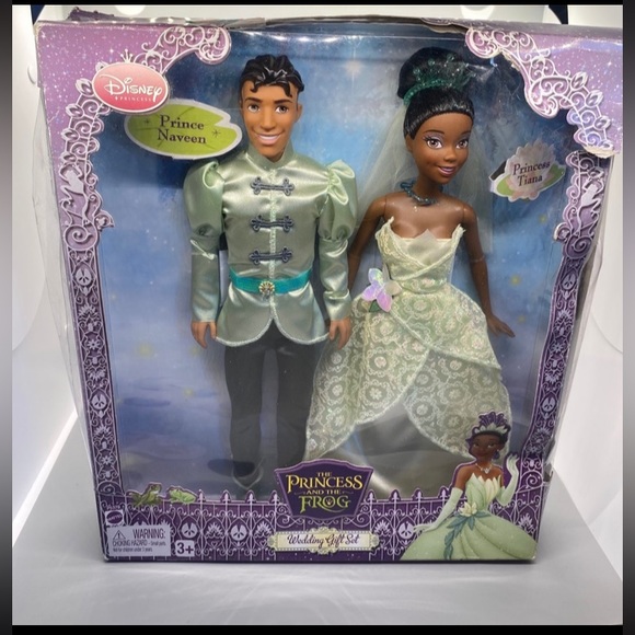 Mattel | Toys | Disney Princess And The Frog Tiana Prince Naveen Doll ...